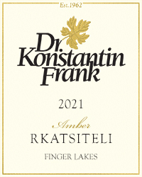 Amber Rkatsiteli 2021 | Dr. Konstantin Frank Winery