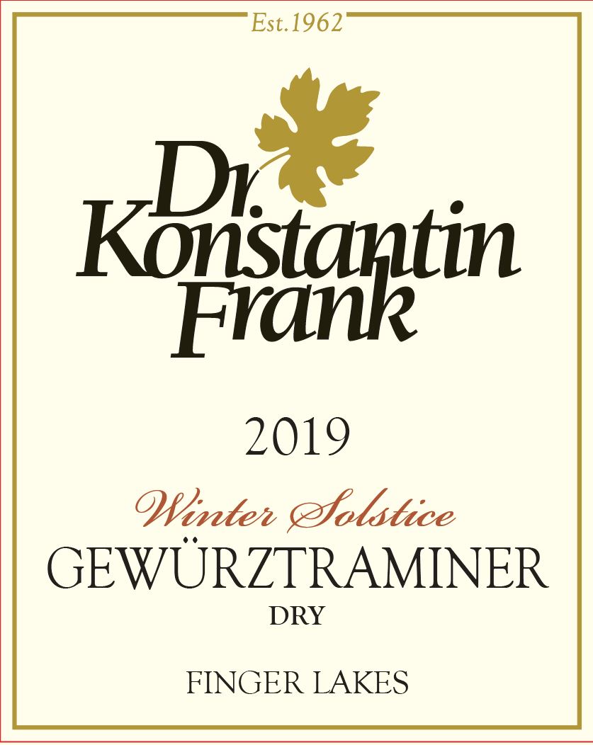 Winter Solstice Gewurztraminer 2019 | Dr. Konstantin Frank Winery
