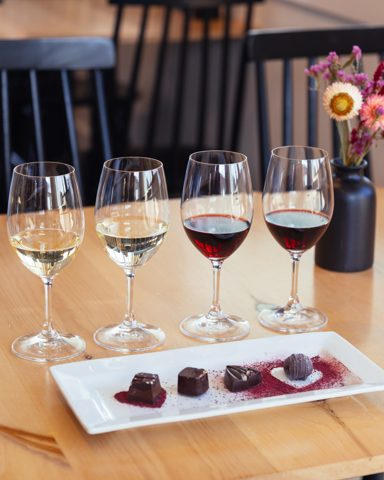 Valentine’s Weekend in the Tasting Room: A Chocolate & Wine Pairing ...